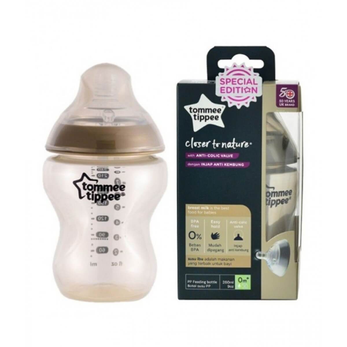 Tommee Tippee 9OZ Special Edition Boles (Gold) 422532