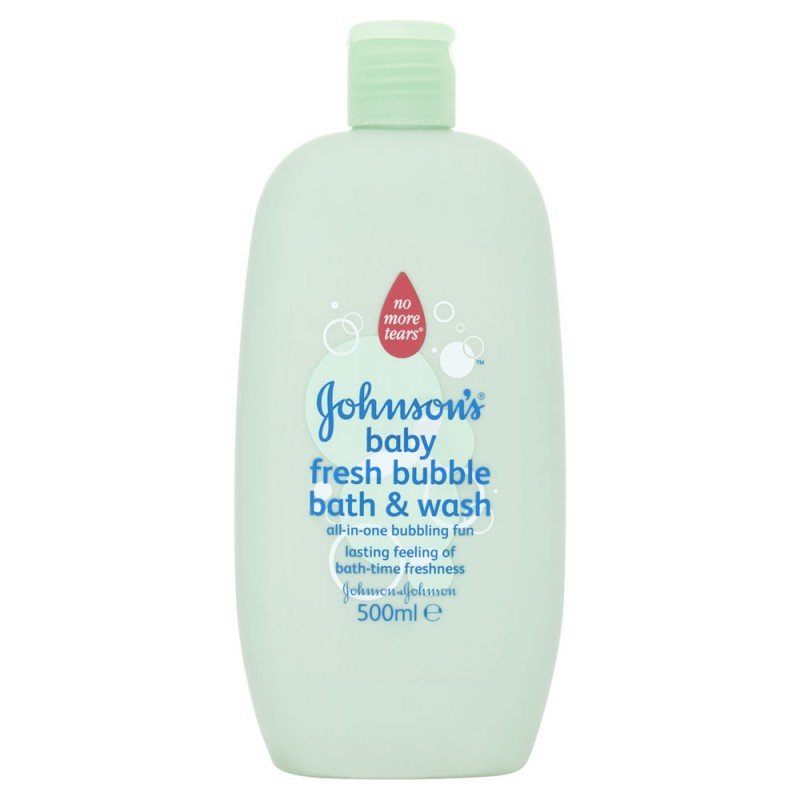 Johnsons Baby Fresh Bubble Bath and Wash 500ml 601030