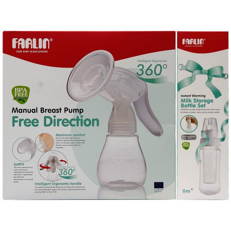 Farlin Manual Breast Pump Free Direction BF-640B