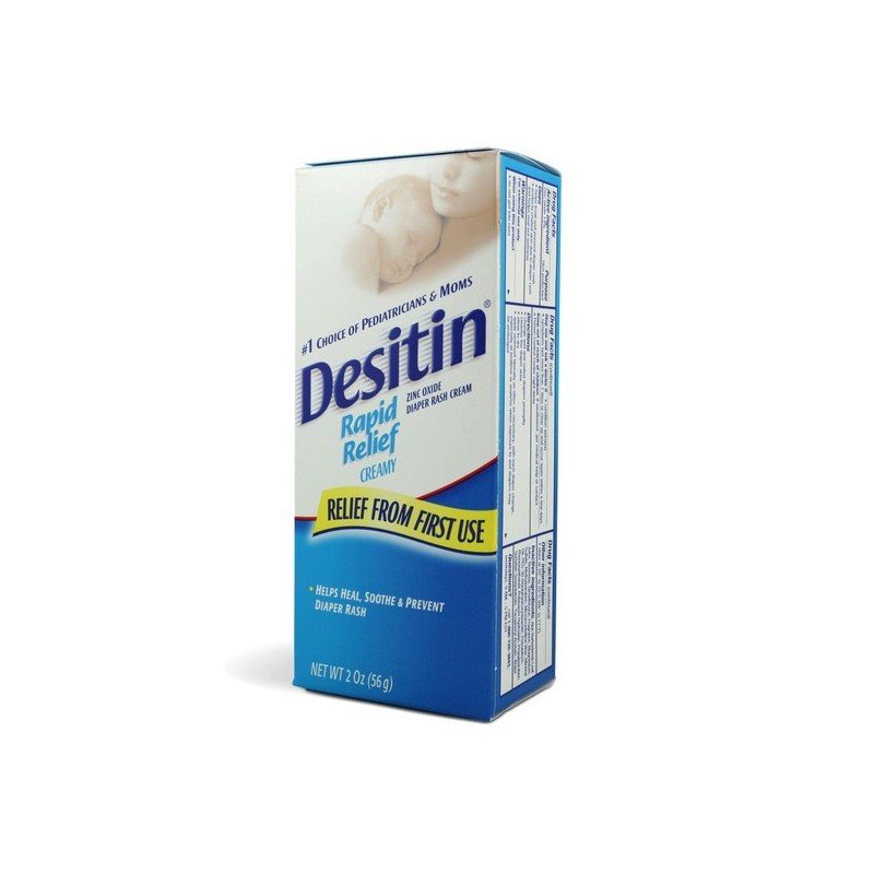 Imported Original Desitin Rapid Relief Nappy Rash Cream Ointment 56g