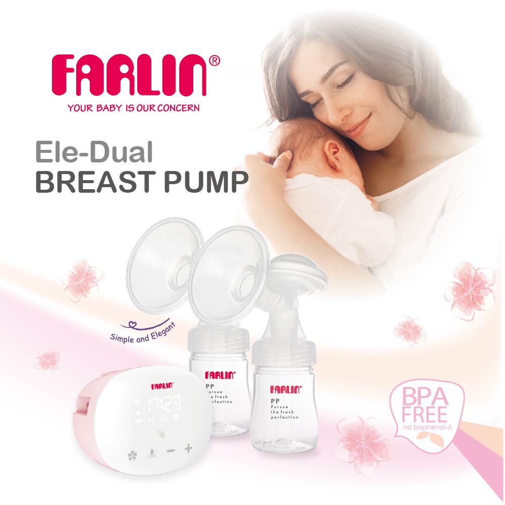 Farlin Ele-Dual Advance Electric Breast Pump AA-12018 – JustBabyMart.Pk