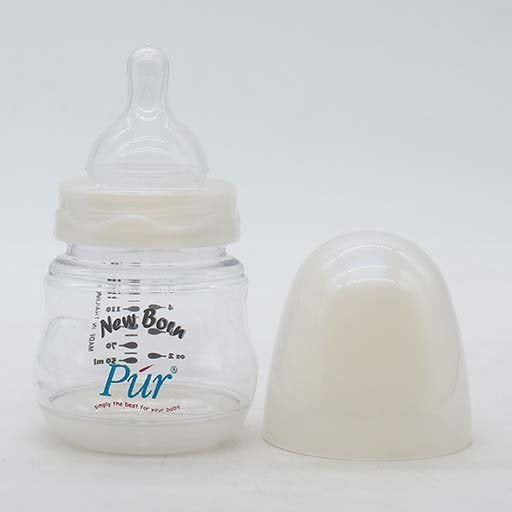 Pur Wide Neck Newborn Feeding Bottle 5OZ/150ml PUR1503
